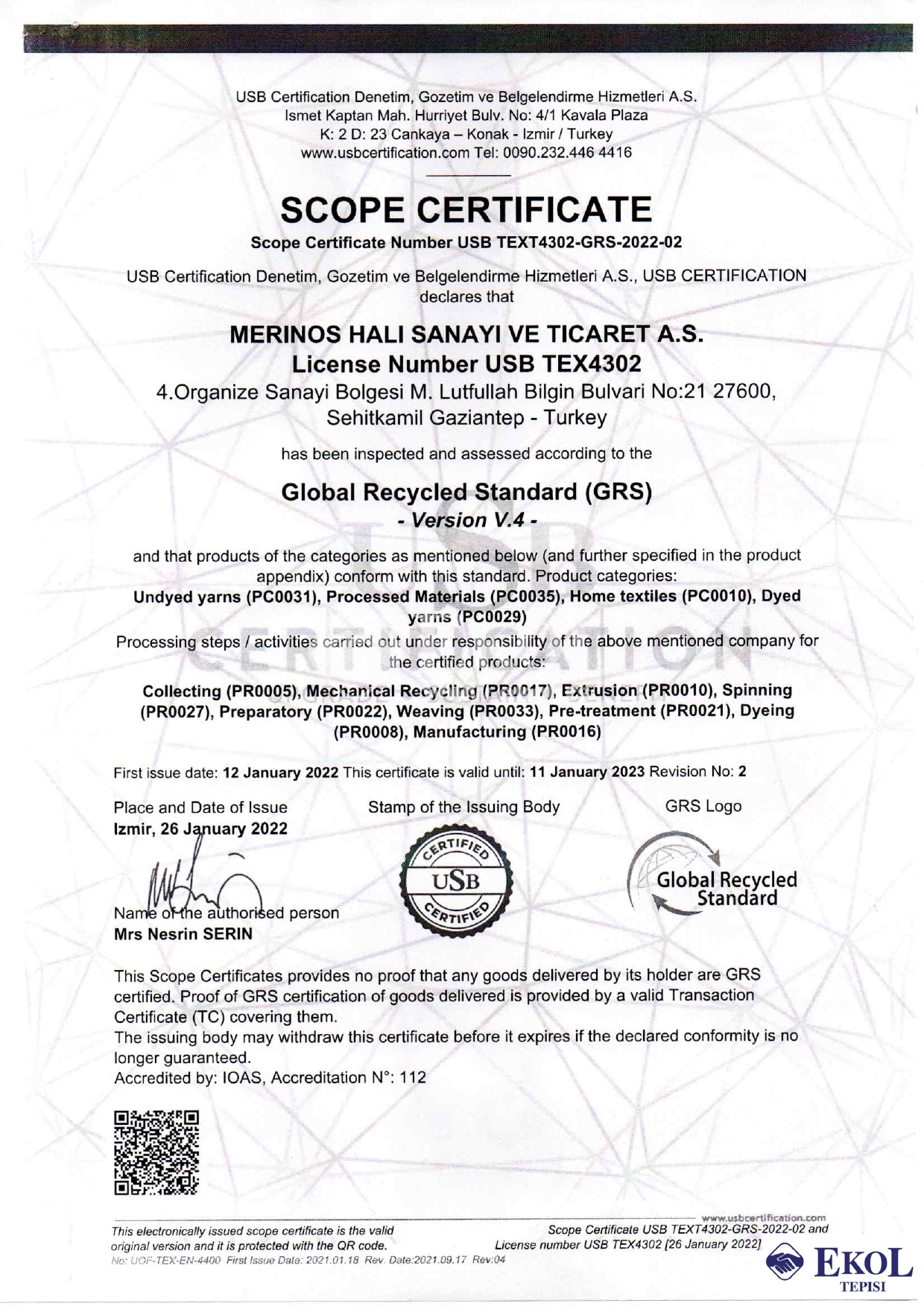 Ekol.rs, Sign 36704-760